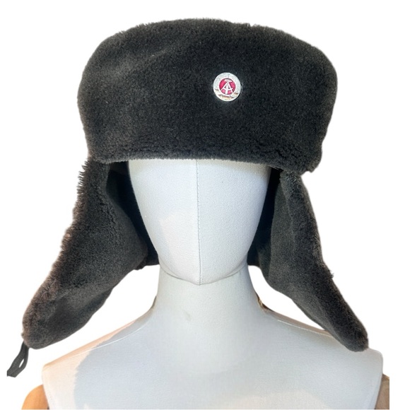 NVA | Accessories | Genuine German Nva Grey Faux Fur Winter Wool Blend ...